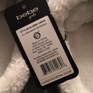bebe | Shoes | Bebe Girls Slippers | Poshmark